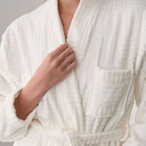 Serenity Robe | 100% Organic Cotton French Terry – Skin. Addressing the ...